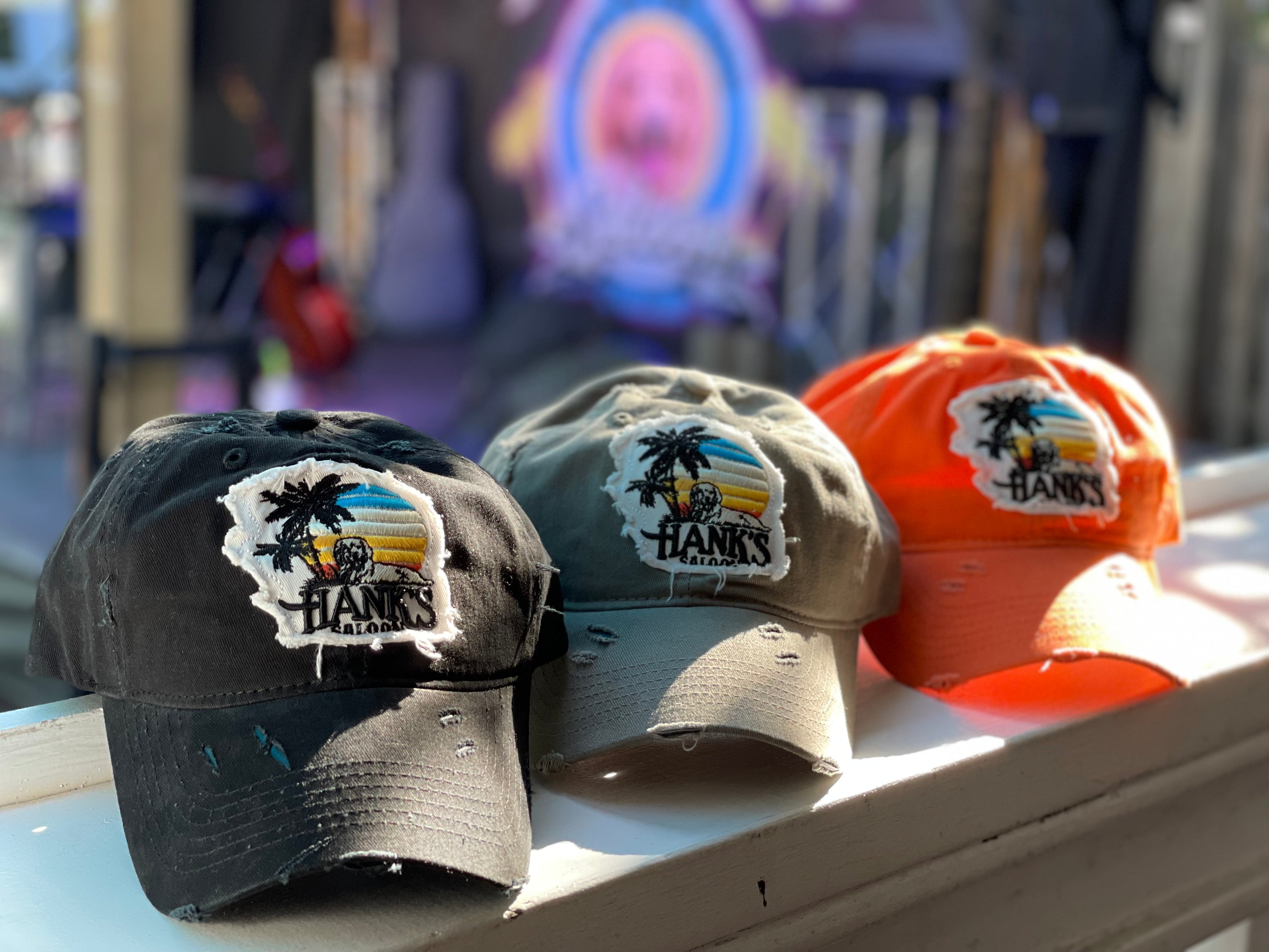 Distressed Baseball Caps – Hank's Saloon